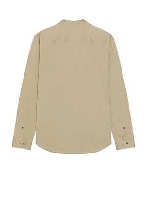 Theory Sylvain Structure Knit Shirt - Feather