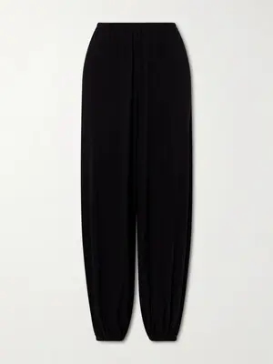 THE ROW Fiamma Cotton, Cashmere And Silk-blend Balloon Pants
