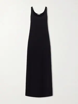 THE ROW Nareen Cashmere Maxi Dress - Black