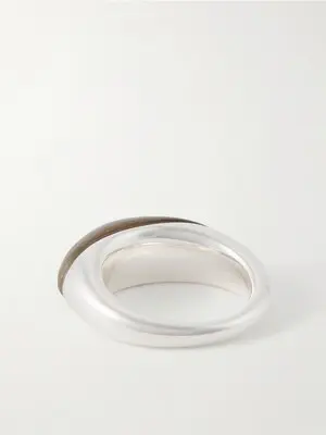 LIÉ STUDIO Beatrice And Quartz Ring - Silver