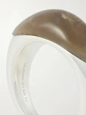 LIÉ STUDIO Beatrice And Quartz Ring - Silver