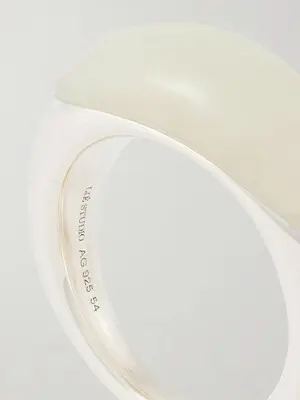 LIÉ STUDIO Beatrice And Serpentine Ring - Silver