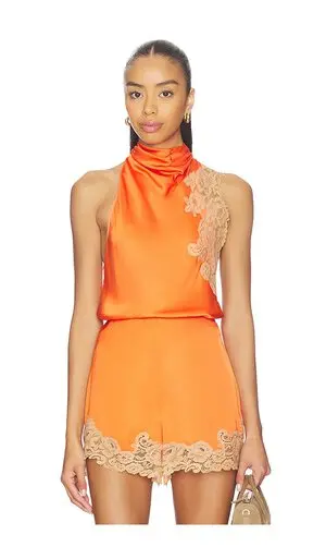 A.L.C. Rose Top With Lace Detailing