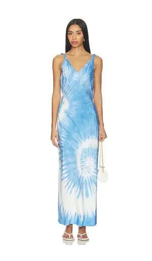 Lna Sicily Tie Dye Dress