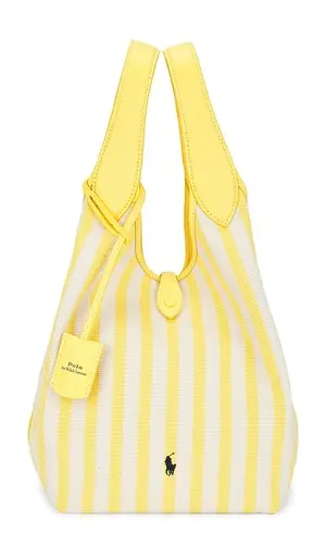 Polo Ralph Lauren Striped Canvas Tote Bag