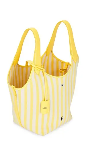 Polo Ralph Lauren Striped Canvas Tote Bag