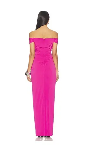 Katie May Hazel Gown - Fuchsia