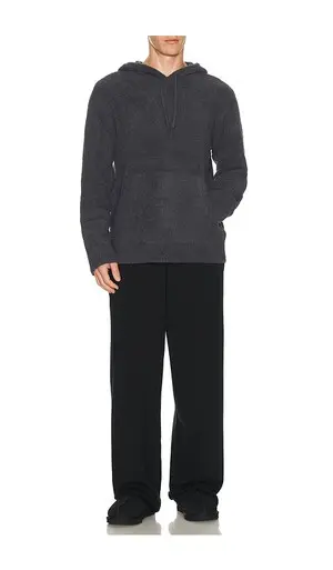 Barefoot Dreams Cozychic Pullover Hoodie - Slate