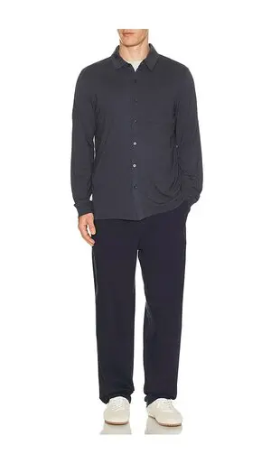 Barefoot Dreams Triblend Button Down Shirt In . Also