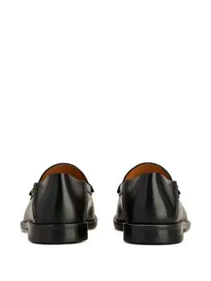 TOD'S Logo-print Leather Loafers