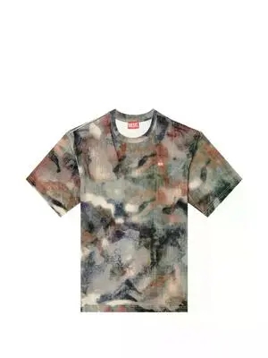 DIESEL® T-boxt Abstract-pattern T-shirt - Grey