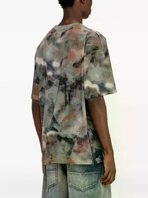 DIESEL® T-boxt Abstract-pattern T-shirt - Grey