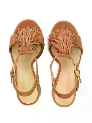 Michael Kors Indra Tassel Platform Sandals