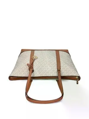Michael Kors Large Tote Bag With Monogram Pattern