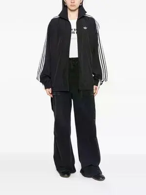 Adidas Logo Detail Zip Sweatshirt