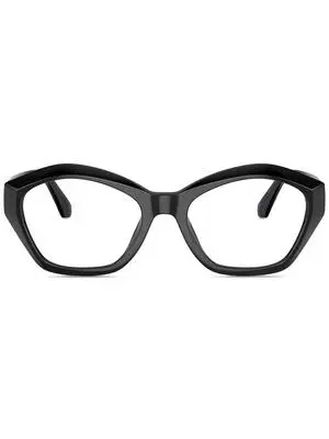 Michael Kors Geometric Frame Eyeglasses - Black