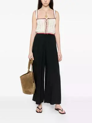FORTE_FORTE Crochet Button Top