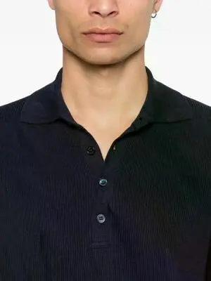 Brunello Cucinelli Ribbed Polo Shirt