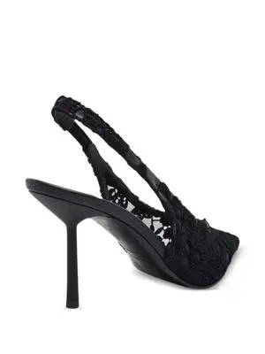 LE SILLA Lace Slingback Pumps