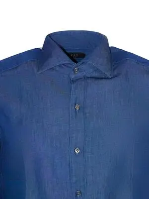 FAY Buttoned Denim Shirt