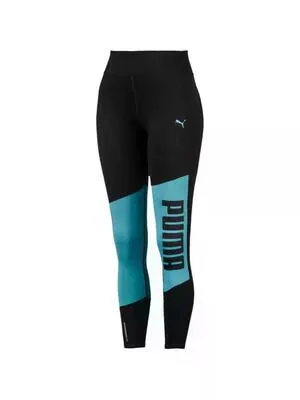 PUMA Logo 7/8 Graphic Leggings - Black