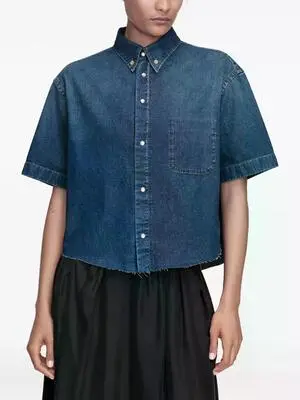 MAISON MARGIELA Short Sleeve Buttoned Shirt