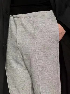 Prada Logo-embroidery Track Pants