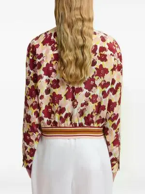 Marni Floral Print Silk Shirt