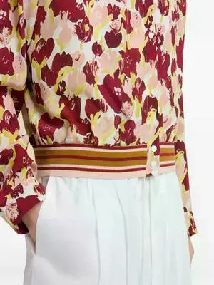 Marni Floral Print Silk Shirt