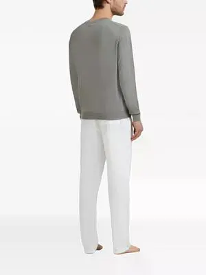 Vilebrequin Jacquard Turtle Crew Neck Sweater - Grey