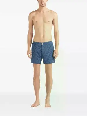 Vilebrequin Patterned Swim Trunks - Blue