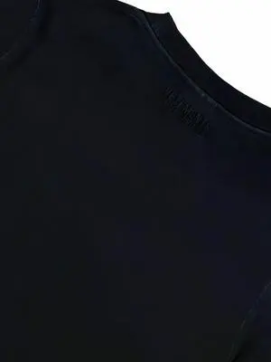 Vetements Long Sleeve Cropped T-shirt