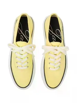 Jacquemus Féfé Logo-embroidered Sneakers - Yellow