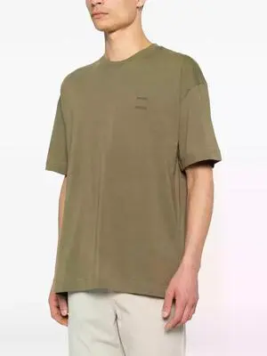 Samsøe Samsøe Joel Logo Short-sleeve T-shirt - Green