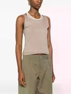Our Legacy Swim Lace Top - Neutrals
