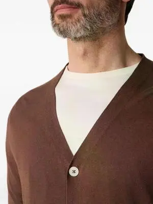 Brooks Brothers V-neck Ribbed Cardigan