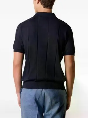 Brooks Brothers Ribbed Short-sleeve Polo Shirt
