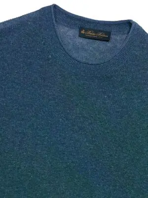 Brooks Brothers Crew-neck Knitted T-shirt - Blue