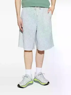 American Vintage Faux-shearling Drawstring Shorts