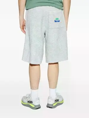 American Vintage Faux-shearling Drawstring Shorts