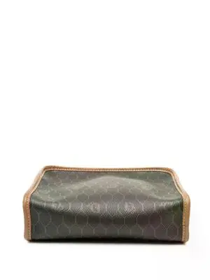 Dior Honeycomb Coated Canvas Pouch