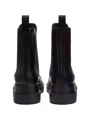 GIUSEPPE ZANOTTI Elastic Leather Boots