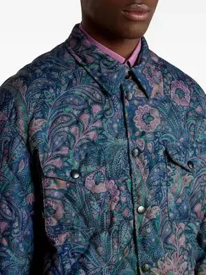Etro Quilted Paisley Jacket