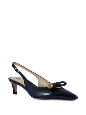 Roberto Festa Slingback Pumps With Bow Detail