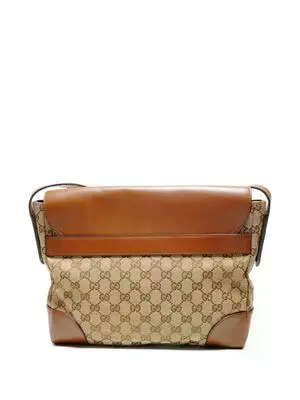 Gucci 2010s Gg Canvas Shoulder Bag