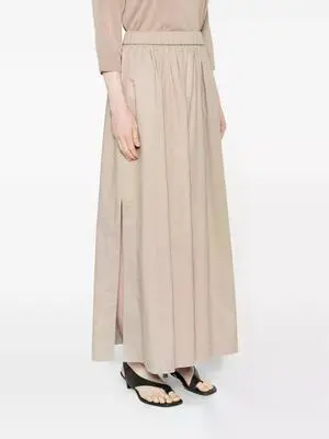Peserico Elasticated-waistband Maxi Skirt