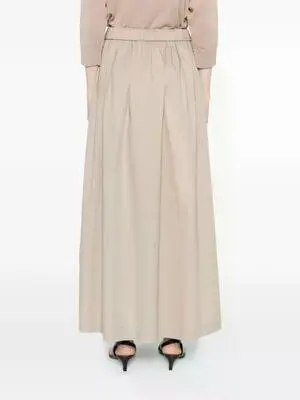Peserico Elasticated-waistband Maxi Skirt