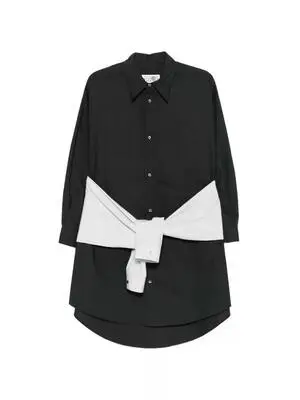 MAISON MARGIELA Shirt With Striped Bow Detail