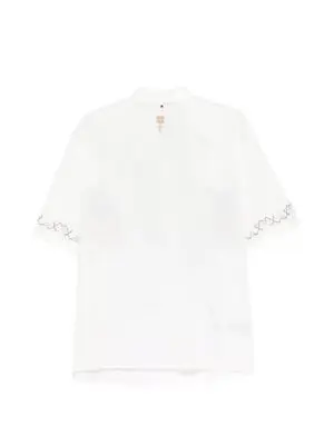 Marina Rinaldi Embroidered Floral Shirt