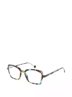 L.A. EYEWORKS Geometric-frames Glasses